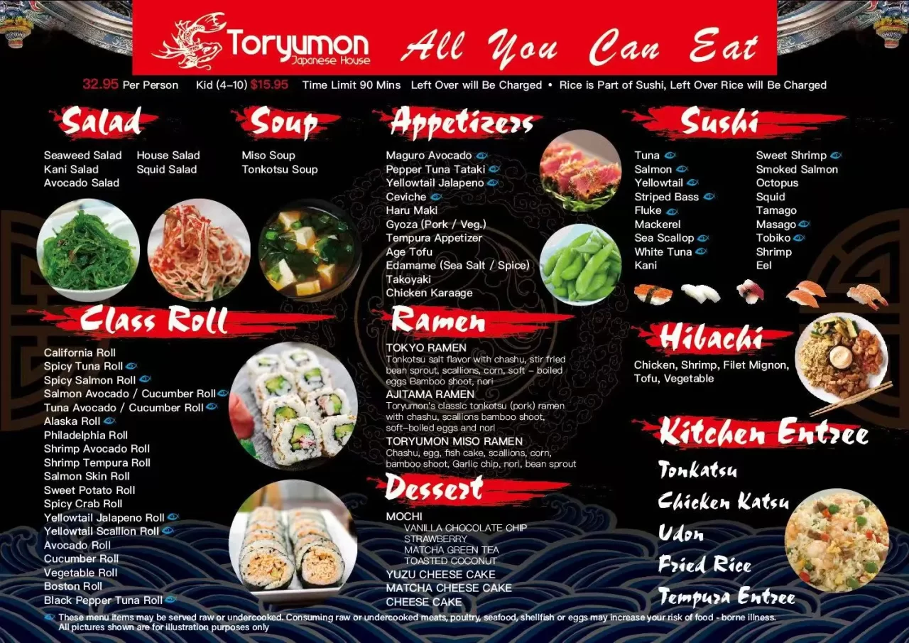 Toryumon Japanese House (Arlington) - Japanese Restaurant丨Online Order丨 ...